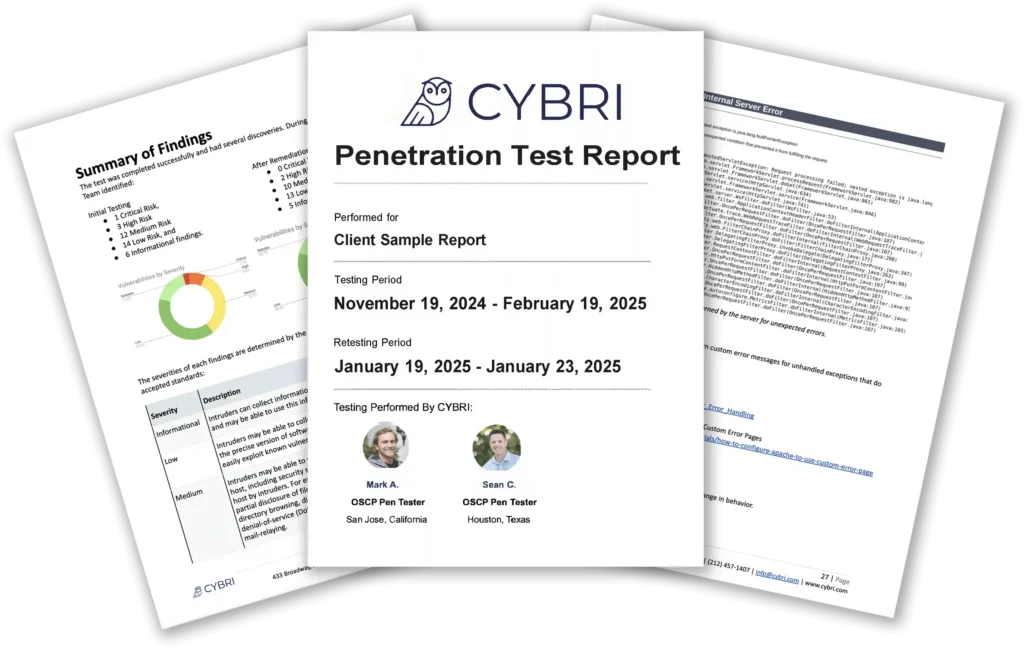 Penetration Testing Company - CYBRI